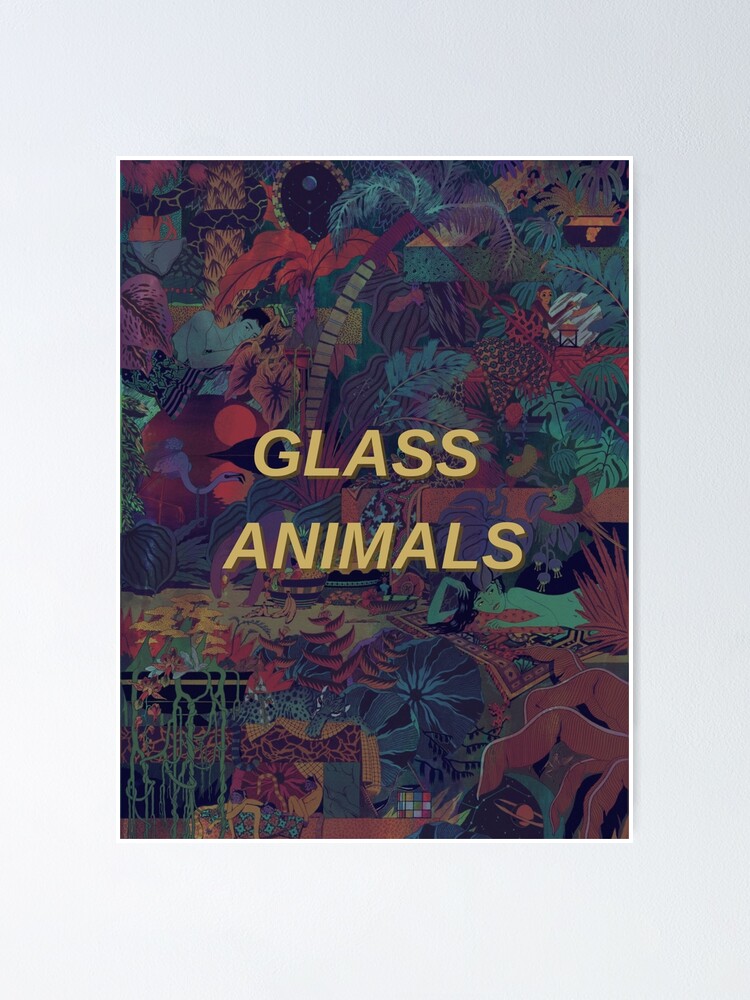 "Glass Animals Zaba Pattern With Name" Poster for Sale by ...