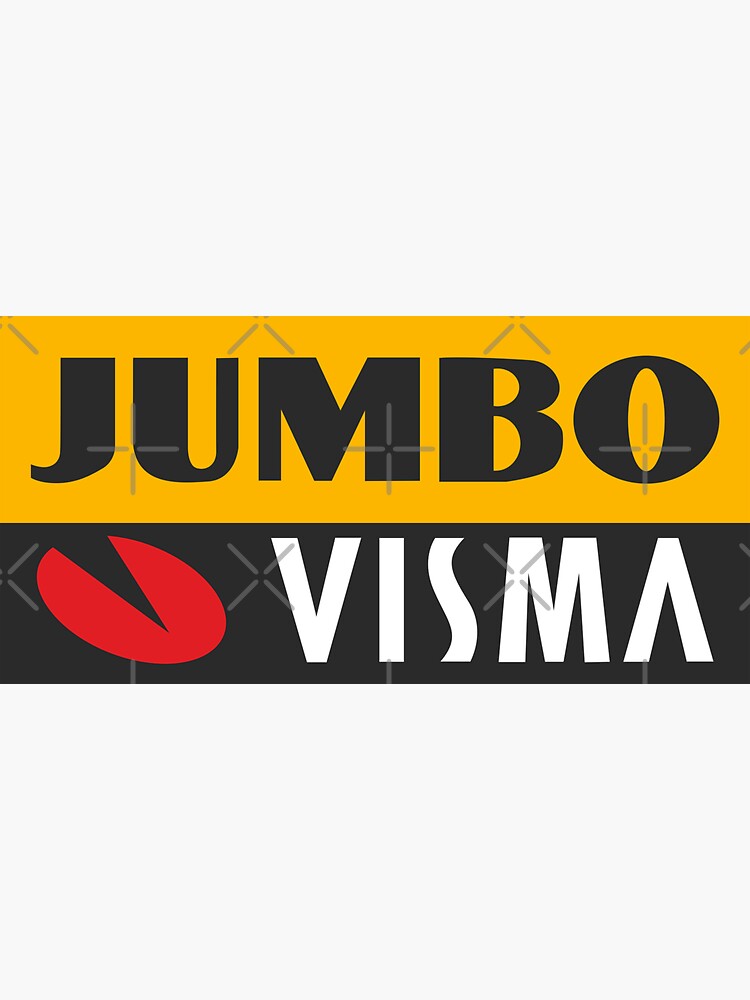 "Jumbo Visma Pro Cycling Team uci world tour 2023" Sticker for Sale by ...