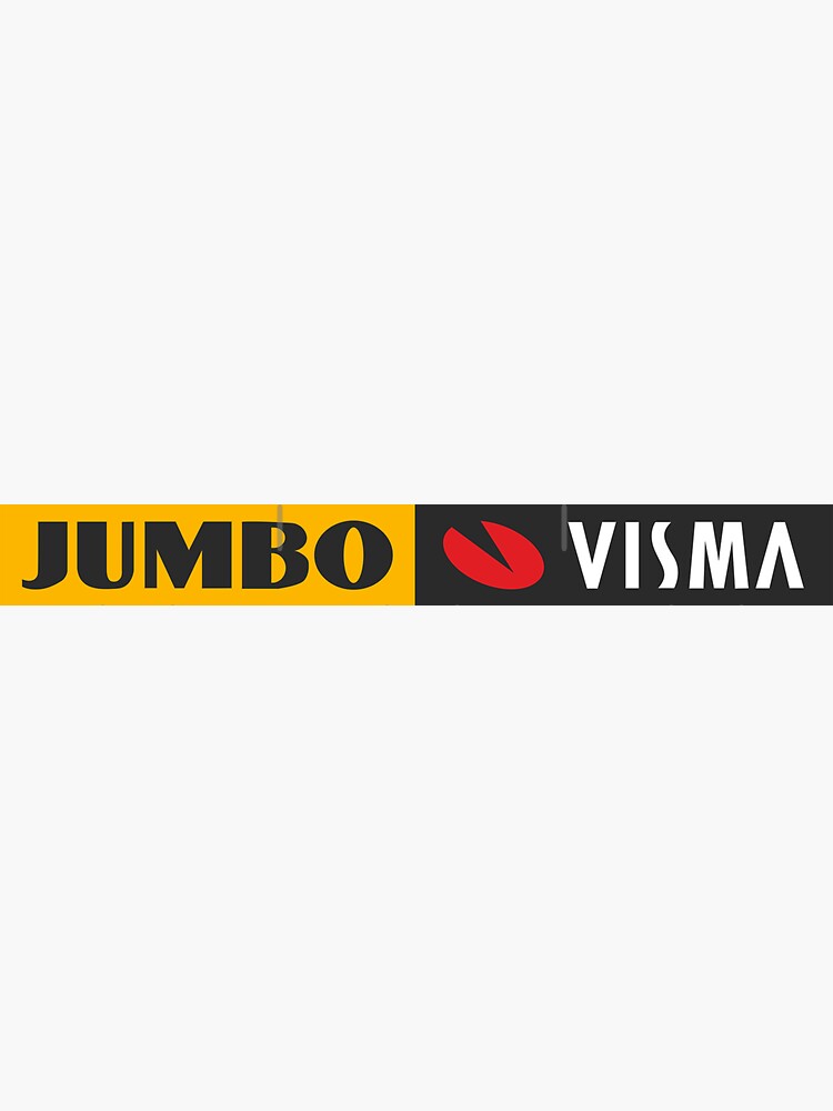 "Jumbo Visma Pro Cycling Team uci world tour 2023" Sticker for Sale by ...