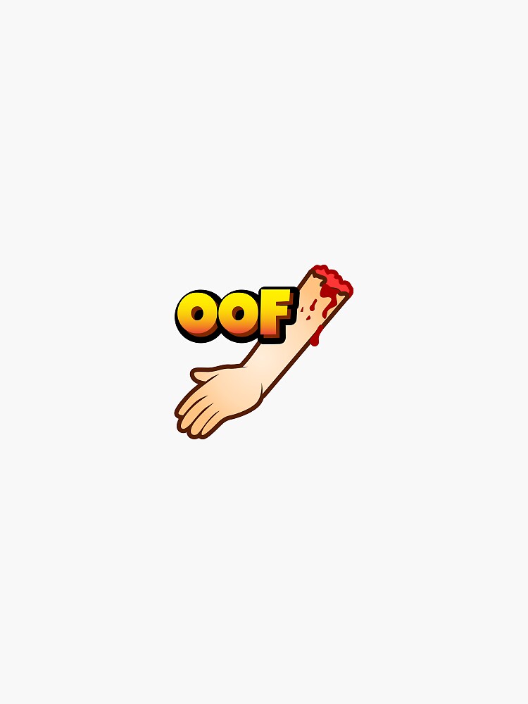 "Big OOF" Sticker for Sale by DivergentDice | Redbubble