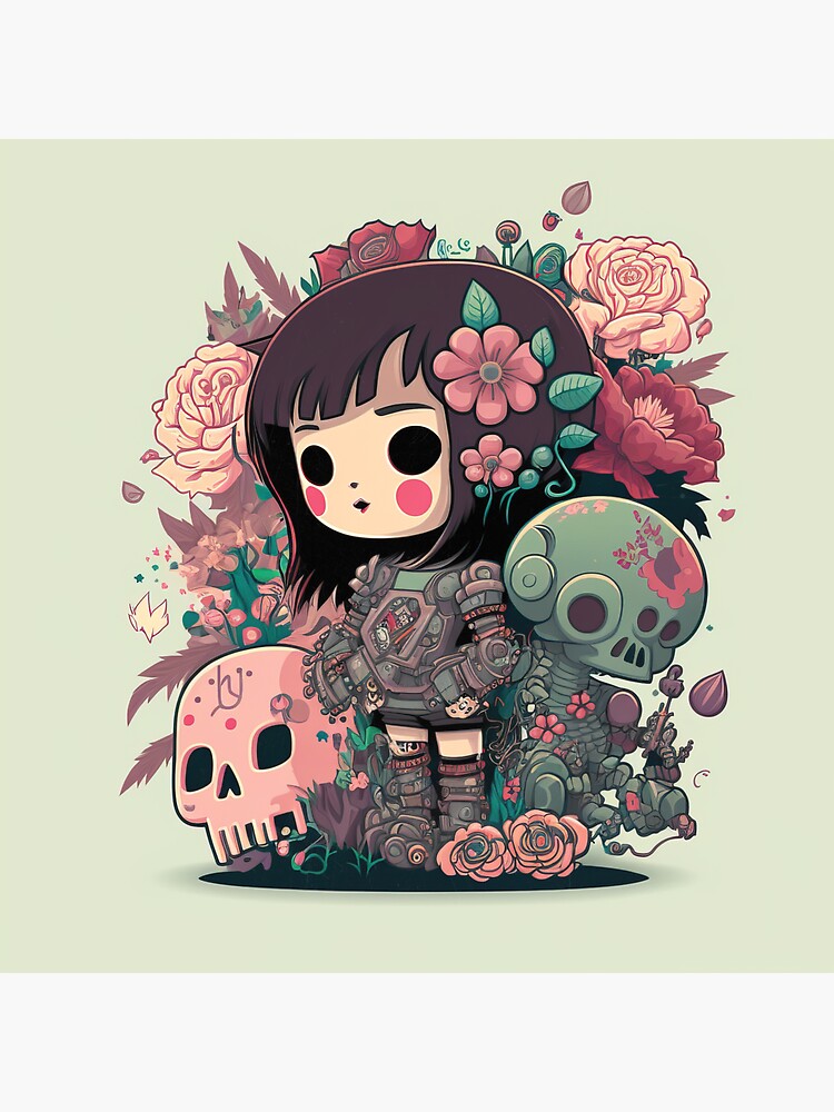 "Cute Robot Hunter" Sticker for Sale by womoma | Redbubble