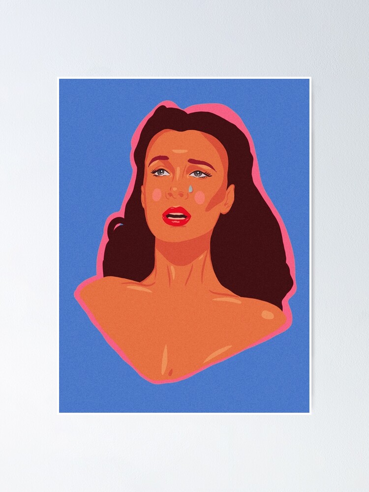 "Vivien Leigh Old Hollywood Actress Poster Aesthetic " Poster for Sale ...