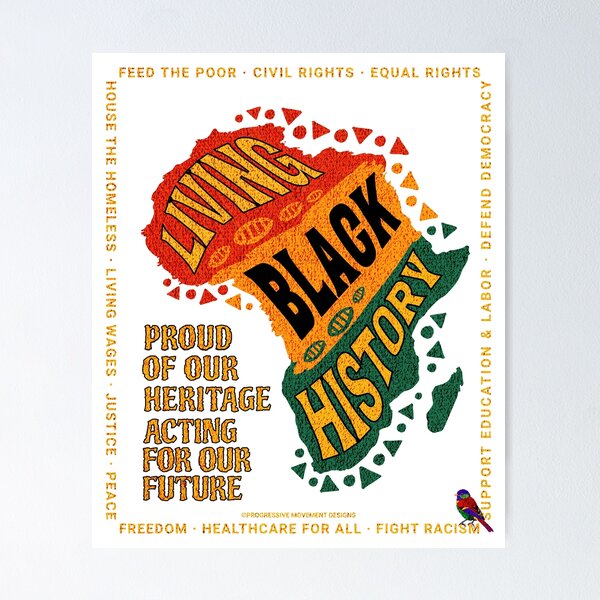 "PMD00251 Progressive Movement Designs Living Black History Month ...