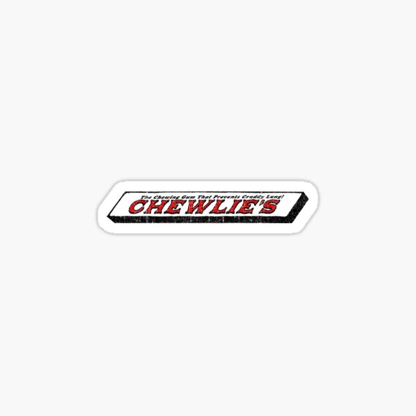 "Chewlies (Variant)" Sticker for Sale by huckblade | Redbubble