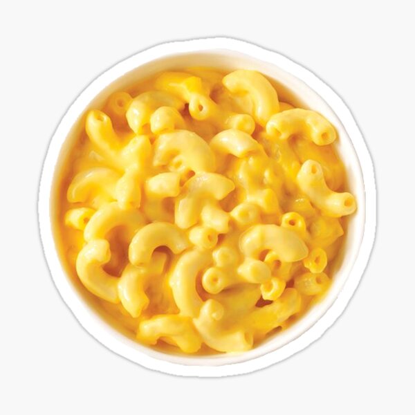 "mac & cheese" Sticker for Sale by charlotteluciee | Redbubble