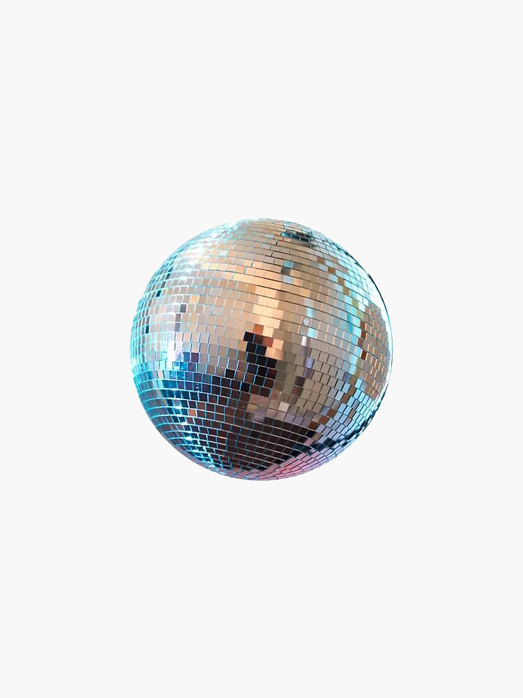 "mirrorball " Sticker for Sale by charlotteluciee | Redbubble