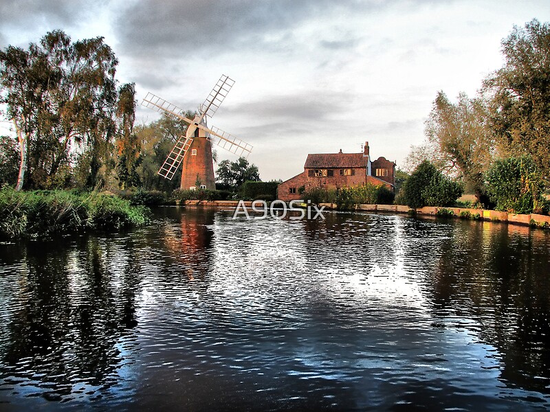 "Hunsett Mill" by A90Six | Redbubble