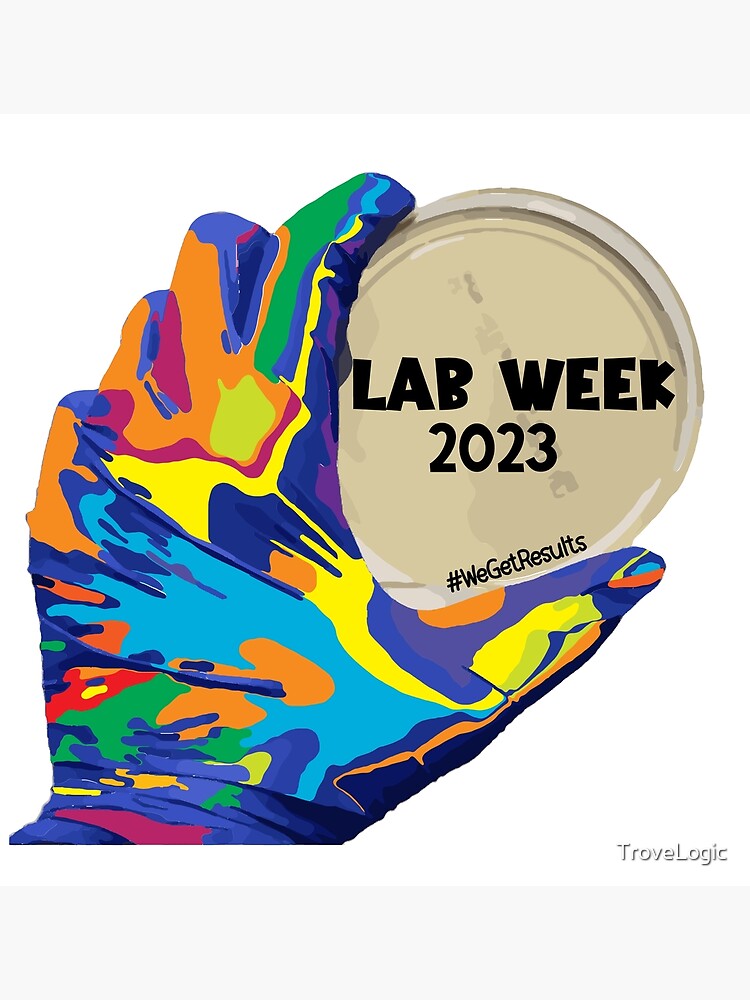 Lab Week 2023, Microbiology Lab Tech Premium Matte Vertical Poster sold ...