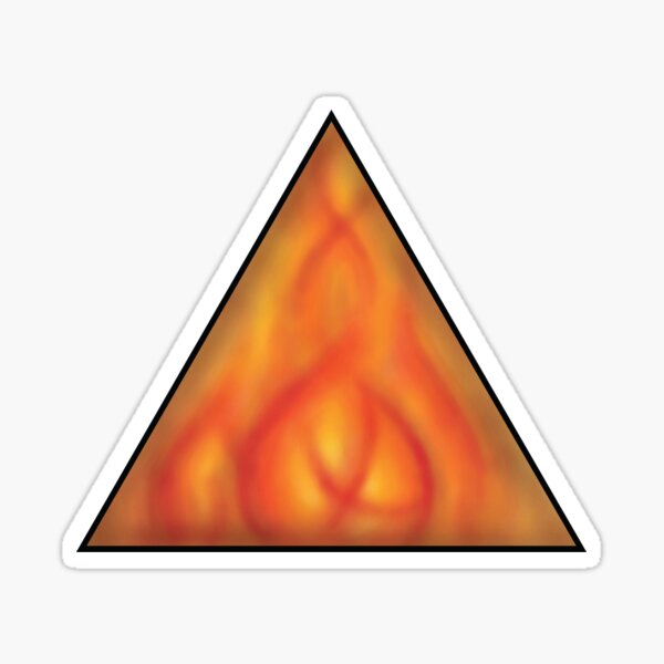 "Fire Element" Sticker by SisiUpton | Redbubble