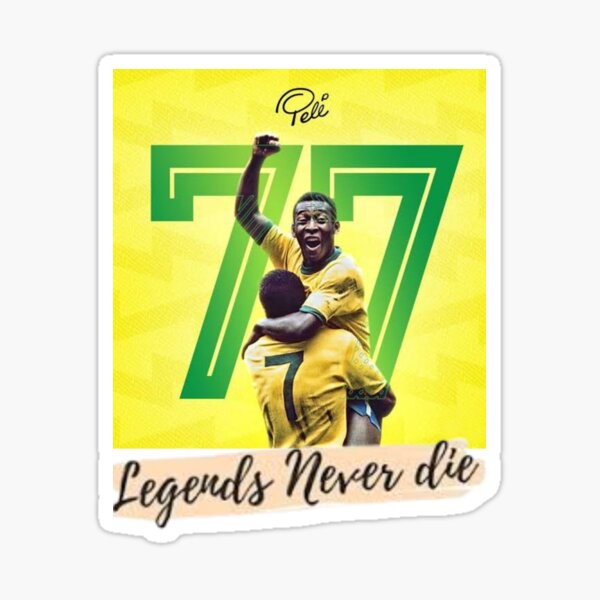 " Hale Pele World Cup Football Legend Brazil Art - Pele Soccer ...