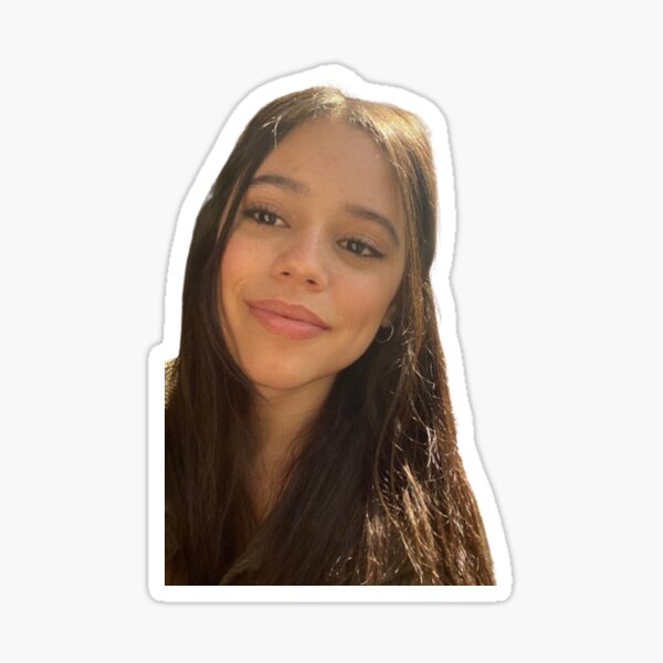 "jenna ortega " Sticker for Sale by BevisytClement | Redbubble