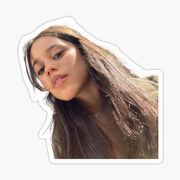 "jenna ortega " Sticker for Sale by BevisytClement | Redbubble