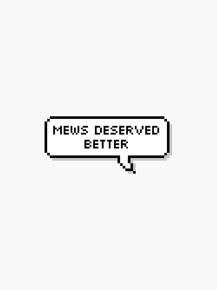 "Mews Deserved Better - Stranger Things Sticker" Sticker by ...