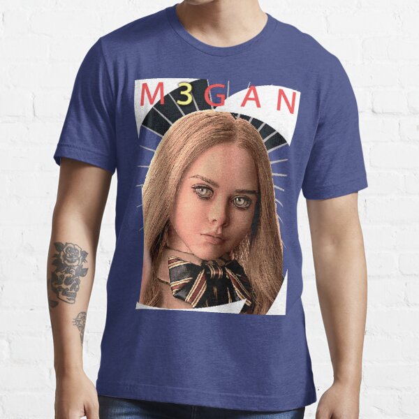 "M3GAN MEGAN MOVIE DOLL" T-shirt for Sale by promoboy | Redbubble ...