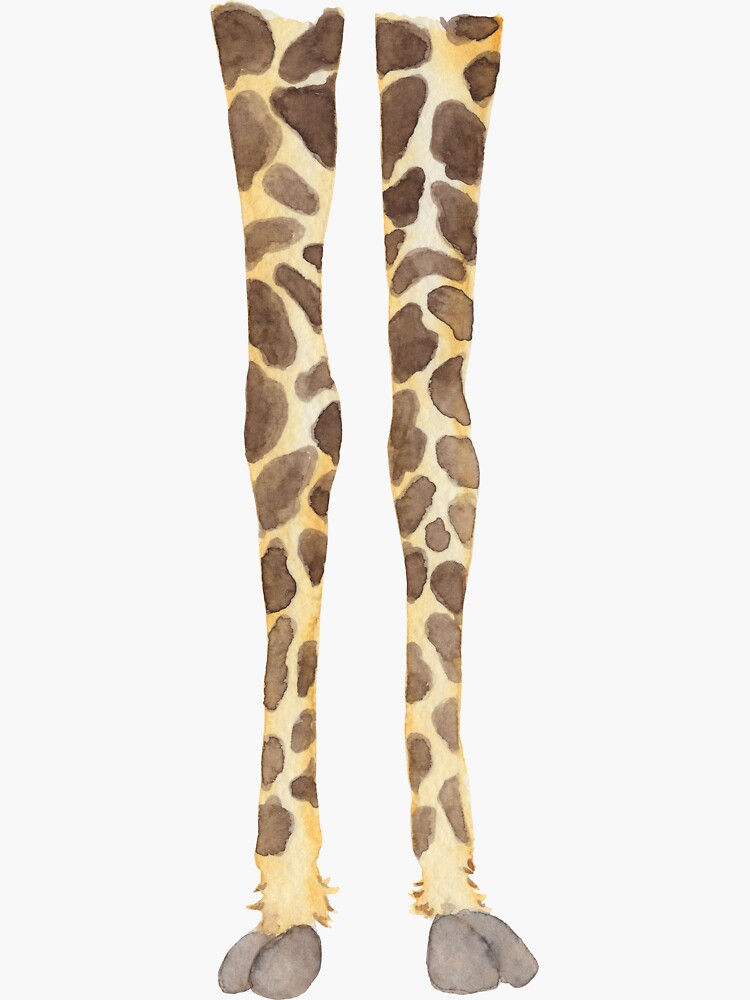 "giraffe legs" Sticker for Sale by Bobeys | Redbubble