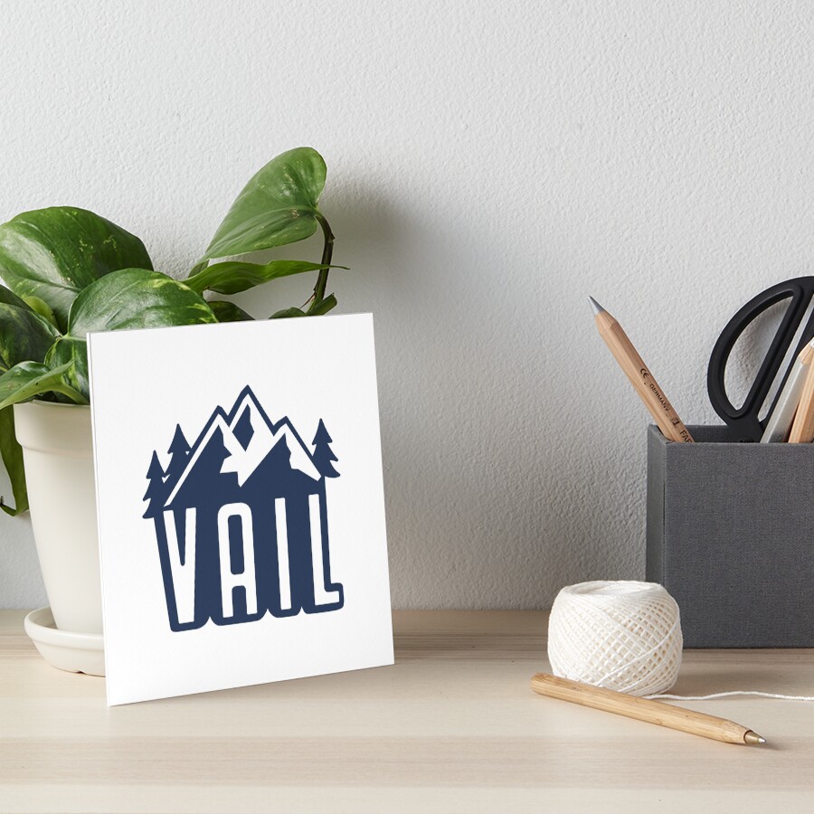 "Vail, CO Mountains" Sticker for Sale by its-anna | Redbubble