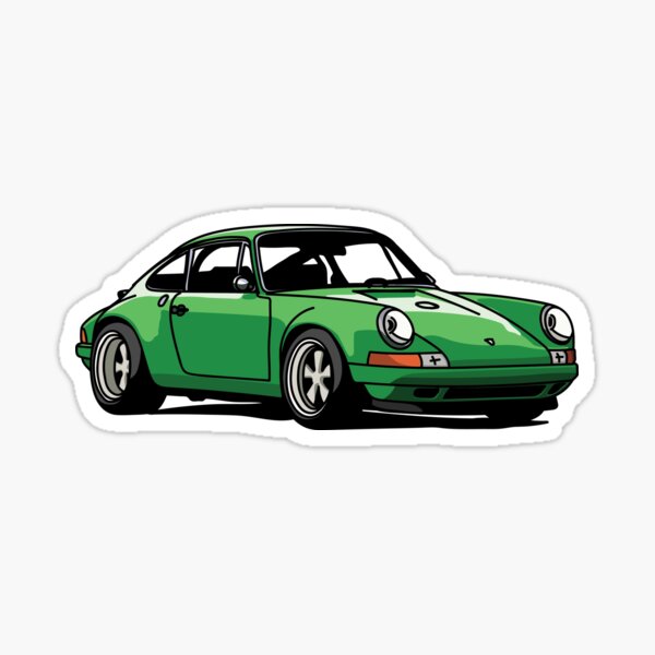 Porsche Stickers | Redbubble