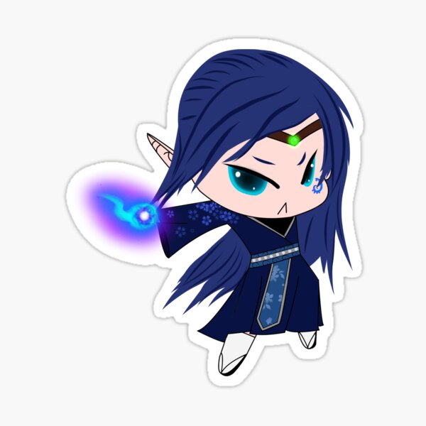 "Thaddeus Chibi" Sticker for Sale by NeBat | Redbubble