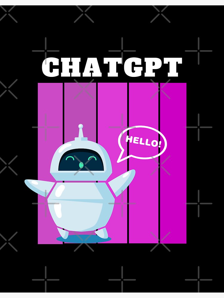 "chat gpt" Sticker for Sale by DR-DEMON | Redbubble