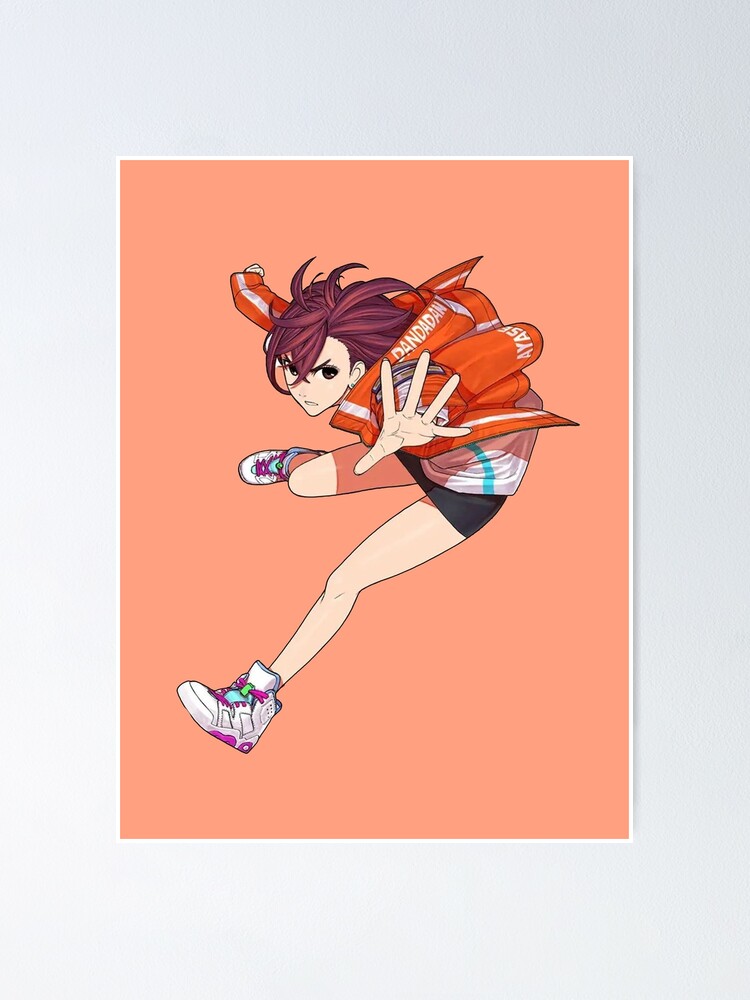 "Dandadan - Momo" Poster for Sale by MangaDoctor | Redbubble