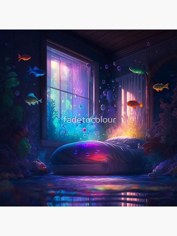 "Lucid Dreaming" Sticker for Sale by fadetocolour | Redbubble