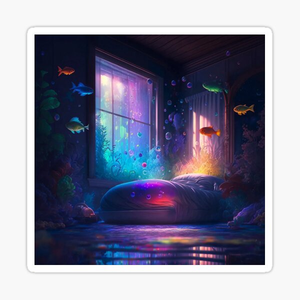 "Lucid Dreaming" Sticker for Sale by fadetocolour | Redbubble