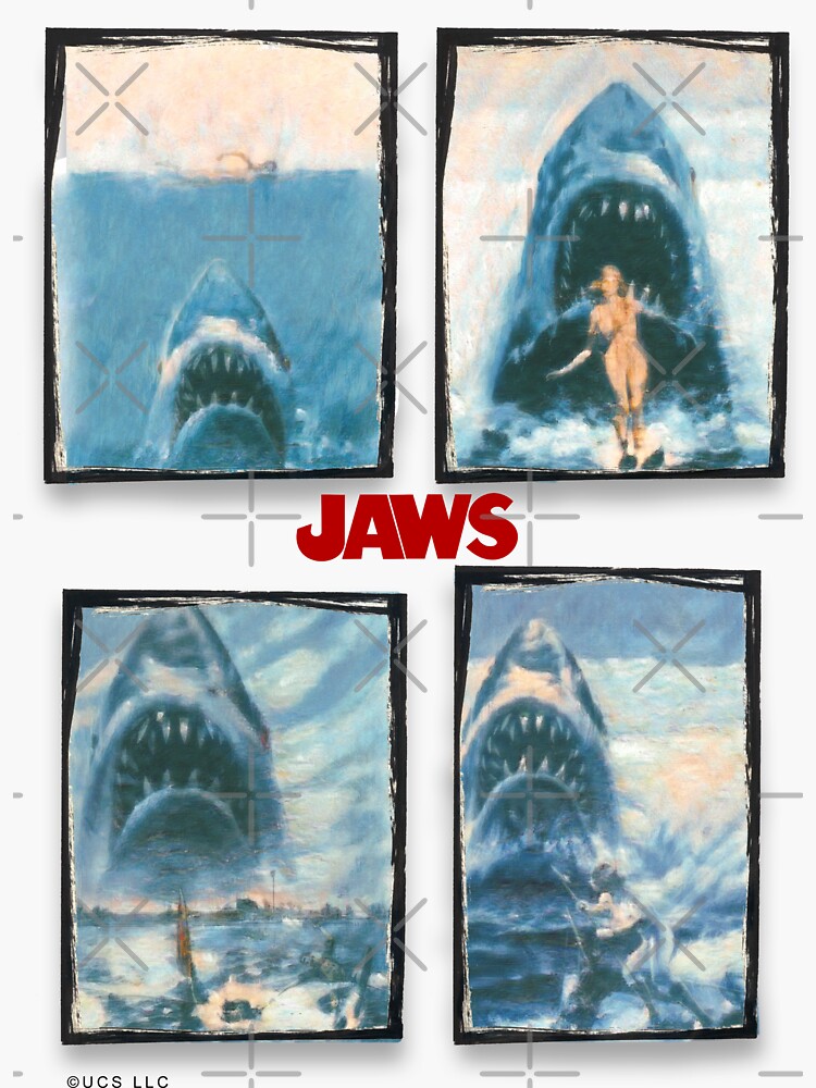"The Jaws Moments" Sticker for Sale by ea-photos | Redbubble