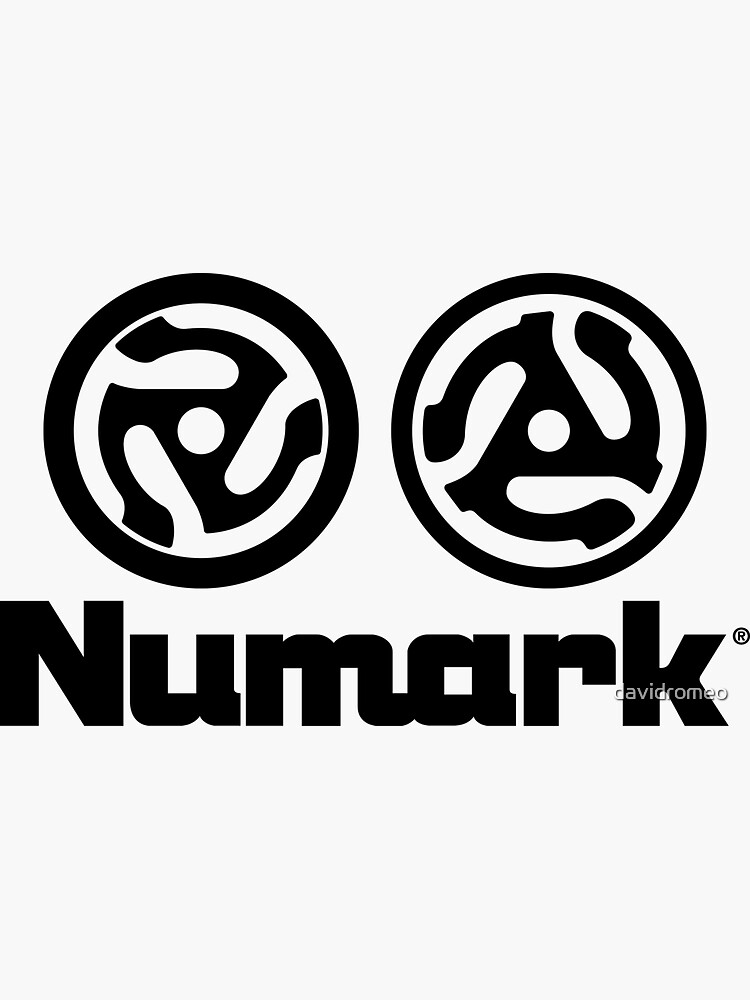 "Numark" Sticker by davidromeo | Redbubble