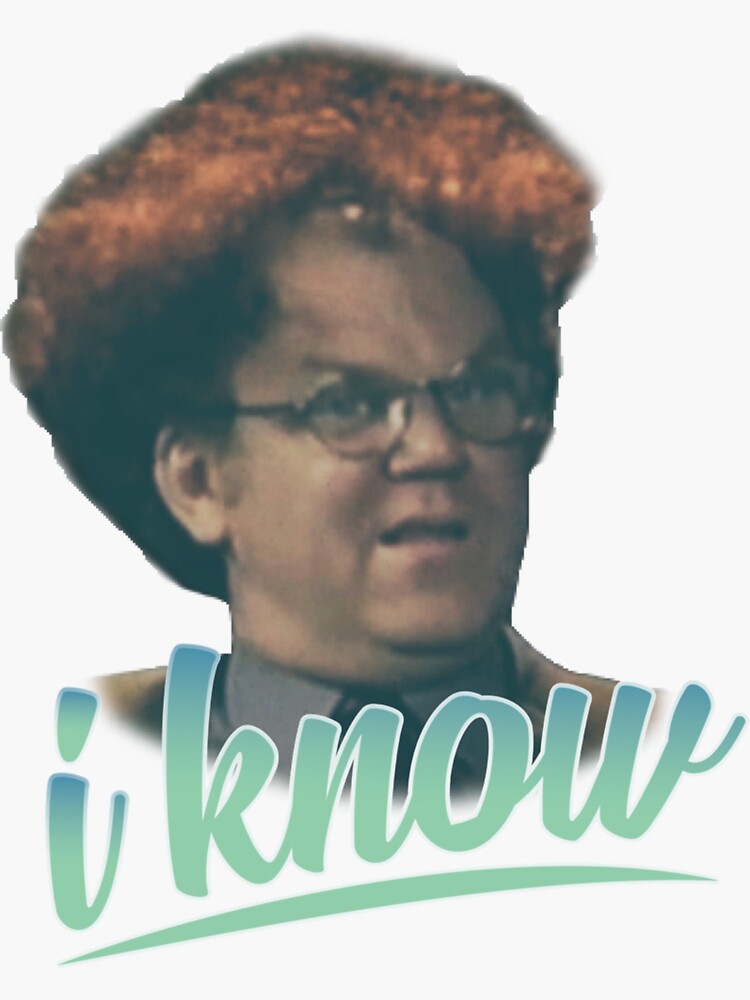 "Dr Steve Brule I Know " Sticker for Sale by OpenStill | Redbubble