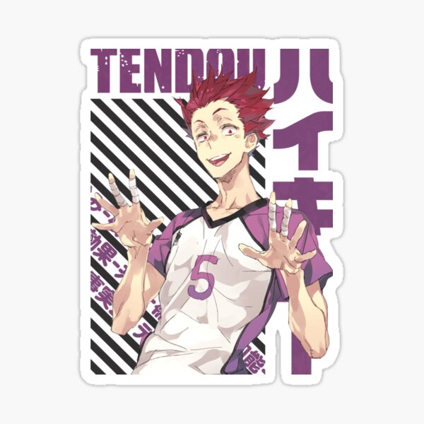 "Haikyuu!!Satori Tendou Tendo anime manga" Sticker for Sale by ...