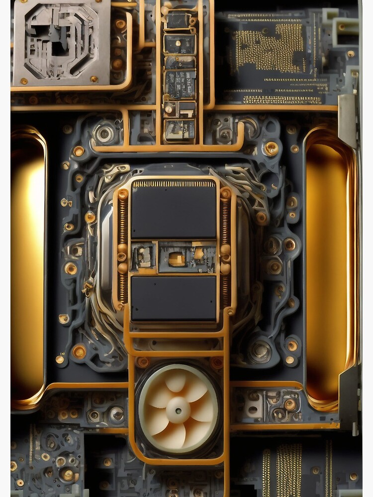 "Inner workings: A Detailed Illustration Depicts the Inside of a Mobile ...