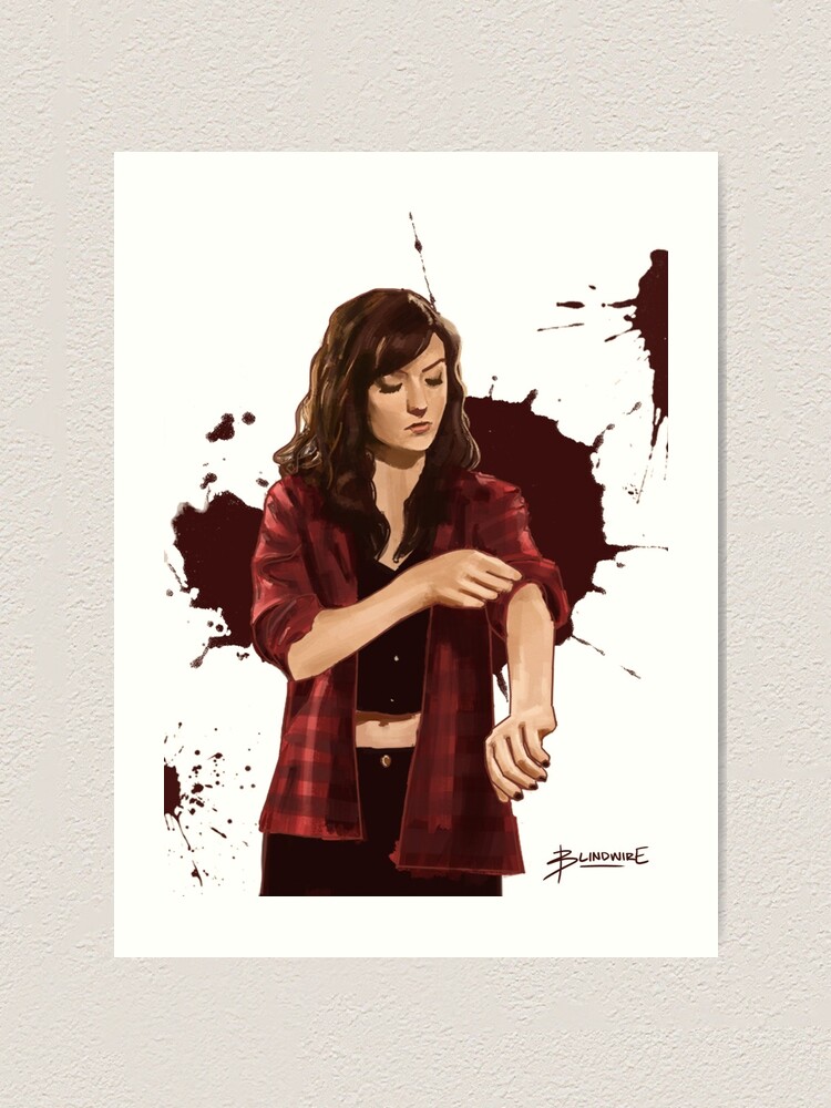 "The Red Flannel" Art Print for Sale by blindwire | Redbubble