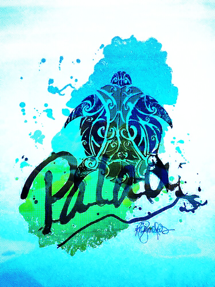"Palau (Originally Silk Screen Print)" Sticker for Sale by 680MVMT ...