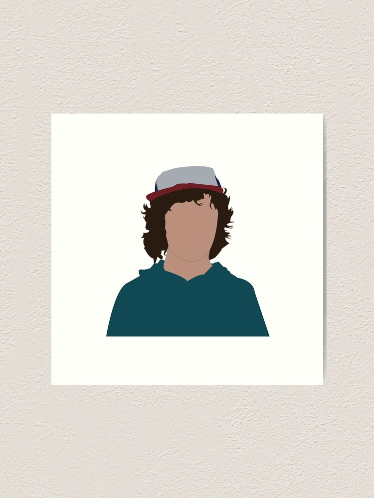 "Dustin Stranger Things" Art Print for Sale by allyart | Redbubble