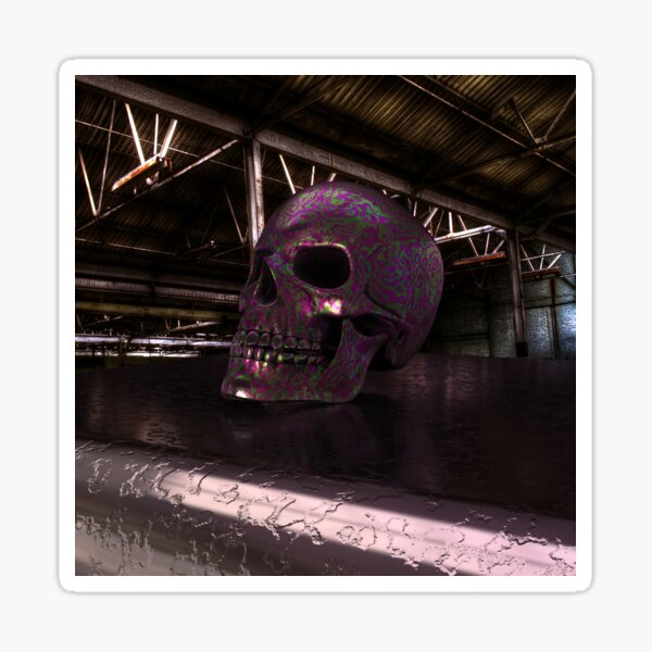 Terminator Skull Stickers | Redbubble