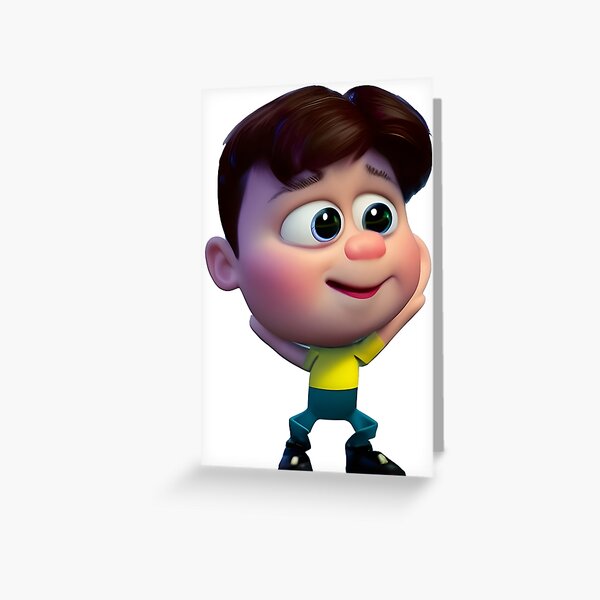 "Young Sheldon CGI" Greeting Card for Sale by JM-ESTONIA | Redbubble