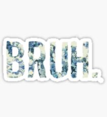 Bruh: Stickers | Redbubble