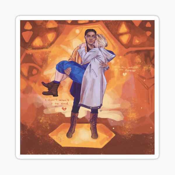 "Thasmin - the power of the doctor" Sticker for Sale by hanilsart ...