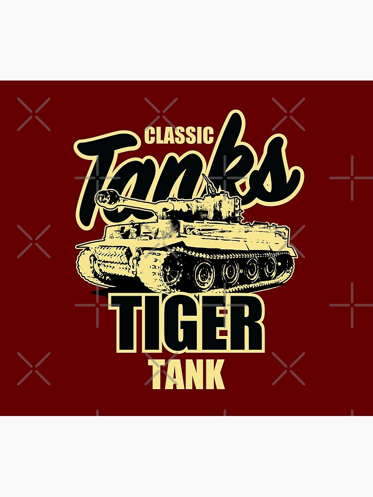 "Tiger Tank" Poster for Sale by StrongVlad | Redbubble