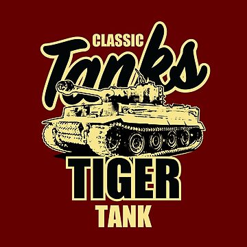 "Tiger Tank" Poster for Sale by StrongVlad | Redbubble