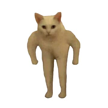 "Strong cat" Sticker for Sale by CoolMeowCat | Redbubble