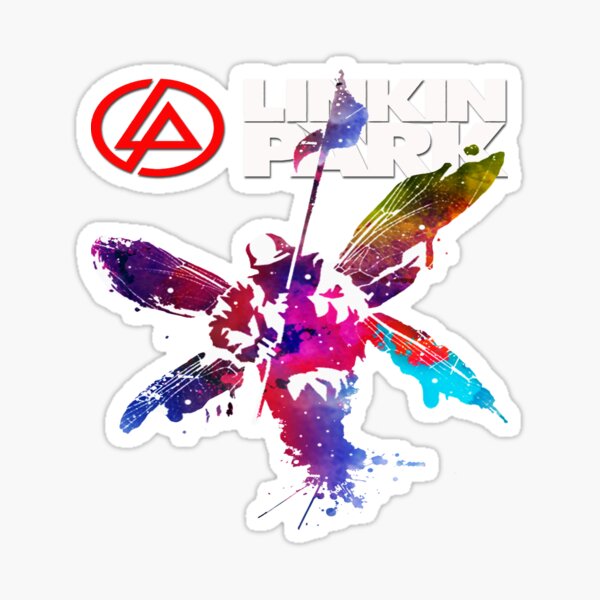 "linkin park lp hibrit theory" Sticker for Sale by sawalt | Redbubble