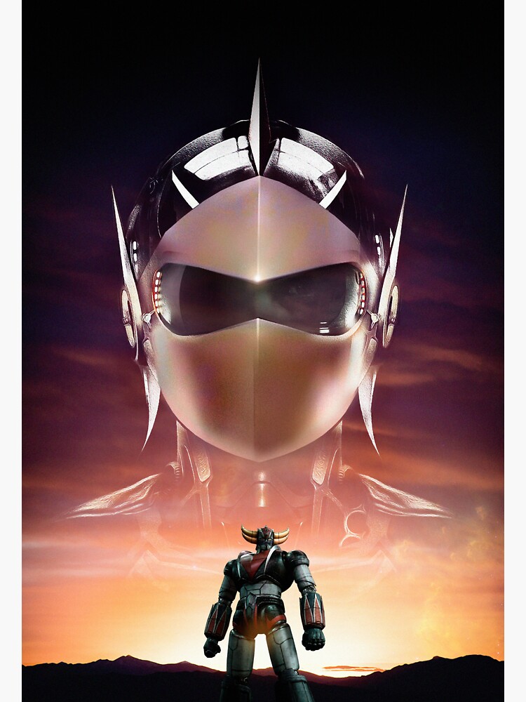 "Grendizer aka Grendizer Poster Poster" Sticker for Sale by grievity ...