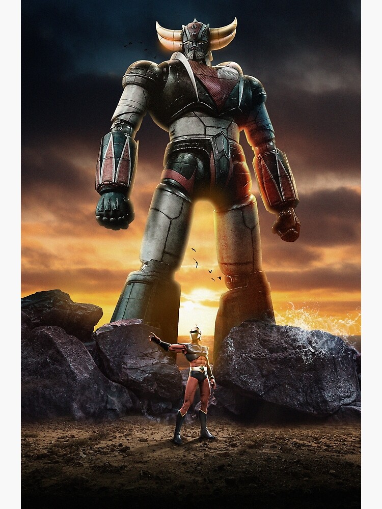 "Grendizer aka Grendizer Poster Poster" Poster by grievity | Redbubble