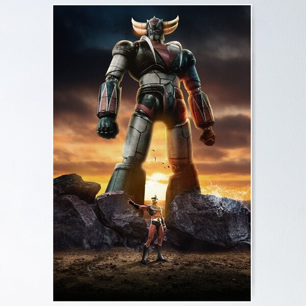"Grendizer aka Grendizer Poster Poster" Poster by grievity | Redbubble