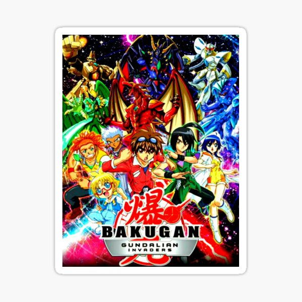 "Bakugan" Sticker for Sale by Martin-sho | Redbubble
