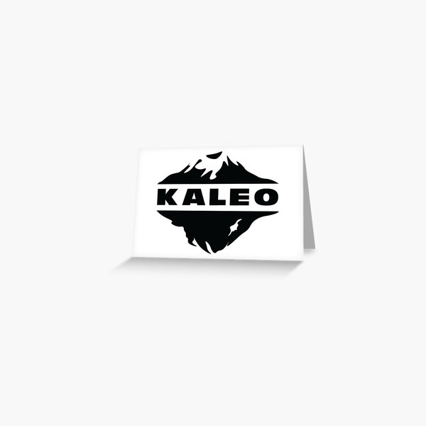 "Kaleo, Glacier Logo" Greeting Card for Sale by frikisso | Redbubble