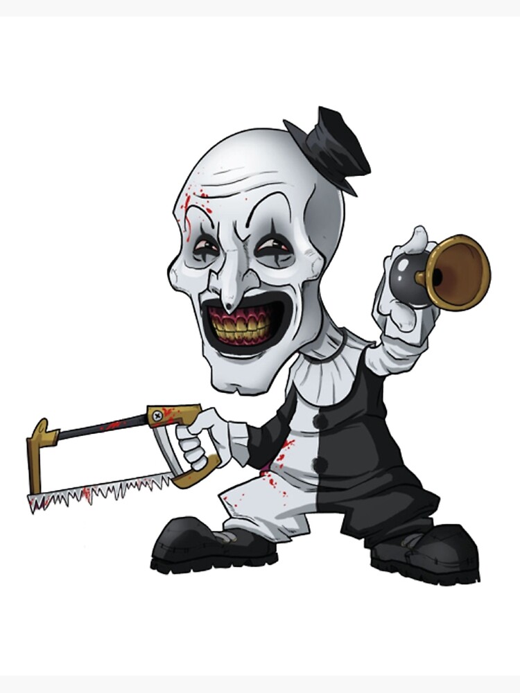 "terrifier 2 " Art Board Print for Sale by TheEvidence | Redbubble