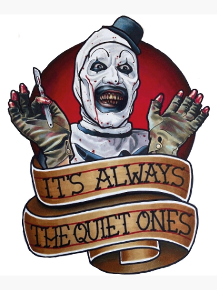 "terrifier 2 " Poster for Sale by TheEvidence | Redbubble