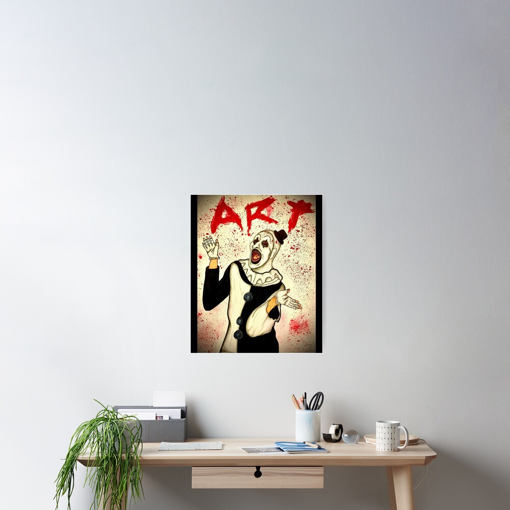"Terrifier Art The Clown, Terrifier 2, Terrifier " Poster for Sale by ...